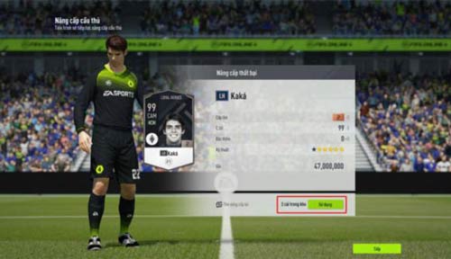 Cách nâng cấp cầu thủ FO4 đơn giản và dễ thành công nhất